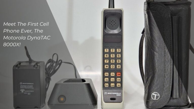 Motorola DynaTAC - The First Cell Phone